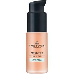 Sans Soucis Make-Up Gesicht Pure Matt Foundation 30 Natural Rose