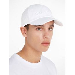 Calvin Klein Baseball Cap CALVIN EMBROIDERY BB CAP, weiß