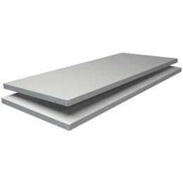 SCHULTE REGALWELT Regalelement Stecksystem-Fachboden PowerMax, 2 Stück weiß, 1200x500 mm, weiß