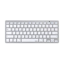 Hama Bluetooth®-Tastatur "KEY4ALL X510", Silber/Weiß Tablet-Tastatur, weiß