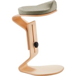 mayer Sitzmöbel Mayer Sitzmöbel Arbeitshocker Hocker myERCOLINO mit Comfortsitz, ermöglicht dynamisches Sitzen, grau