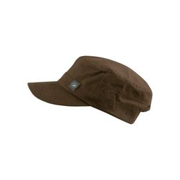 Chillouts Army Cap El Paso Hat aus reiner Baumwolle, atmungsaktiv, One Size, braun