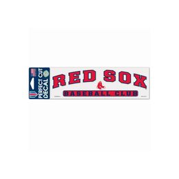 WinCraft Wanddekoobjekt MLB Perfect Cut Aufkleber 8x25cm Boston Red Sox