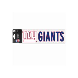 WinCraft Wanddekoobjekt NFL Perfect Cut Aufkleber 8x25cm New York Giants