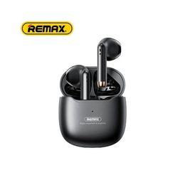 Remax TWS-19 5.3 Kopfhörer mit Ladecase für Smartphone (Schwarz) Bluetooth-Kopfhörer (Bluetooth