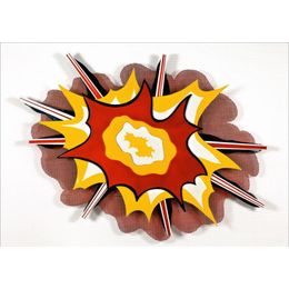 Postkarte Kunstkarte Roy Lichtenstein "Explosion No. 1"