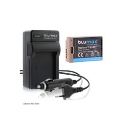 Blumax Set mit Lader für Canon LP-E17 EOS M6 760D R8 R10 R50 Typ-C 1000 mAh Kamera-Ladegerät