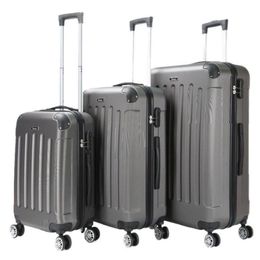 KESSMANN Kofferset Hartschale Kofferset 3 Teilig Gepäck Reisekoffer klein mittel groß
