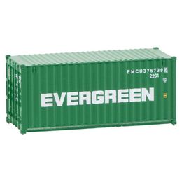 Faller Güterwagen H0 20' Container EVERGREEN