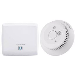 homematic IP Set: Access Point + Rauchwarnmelder mit Q-Label Smart-Home Starter-Set
