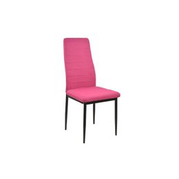 HTI-Living Esszimmerstuhl Stuhl Memphis Webstoff Pink (Stück