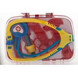SIMBA DICKIE Spielzeug-Arztkoffer Doktorkoffer mit Stethoskop Spritze Schere Utensilien für Doktoren