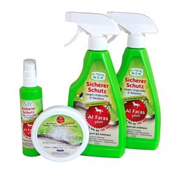 AQUA CLEAN Insektenspray AL FARAS Insektenschutz für Umgebung & Oberflächen 4er Set