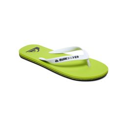 Quiksilver Sandale »Molokai« Black/Green/Green 14(47) 14(47) Flexibles, synthetisches, an 3 Punkten...