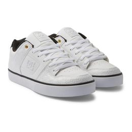 DC Shoes Sneaker »Pure Se Sn« White/Silver Sparkle 7,5(40) 7,5(40) Kunstleder-, Nubukleder-, Wildlederobermaterial