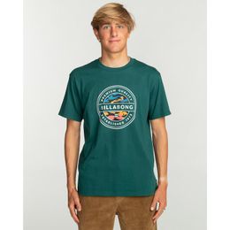 Billabong T-Shirt »Rotor Fill« Deep Teal S S Stoff: Baumwollstoff [160 g/m2]