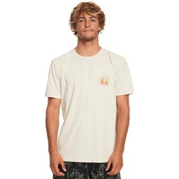 Quiksilver T-Shirt »Clean Circle« weiß S S Umweltfreundliches Material:...