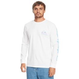 Quiksilver Langarmshirt »Omni Logo« White XL XL Stoff: Baumwoll-Jersey-Stoff [160 g/m2]