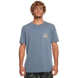 Quiksilver T-Shirt »Clean Circle« Bering Sea S S Umweltfreundliches Material:...