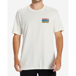 Billabong T-Shirt »Walled« Off White XXL XXL Stoff: Baumwollstoff [160 g/m2]