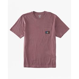 Billabong T-Shirt »Pocket Labels« Vintage Violet XXL XXL Stoff: Baumwollstoff [160 g/m2]