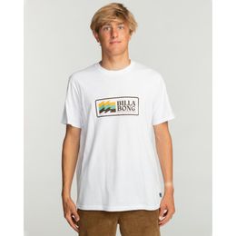 Billabong T-Shirt »Swell« White M M Stoff: Baumwollstoff [160 g/m2]