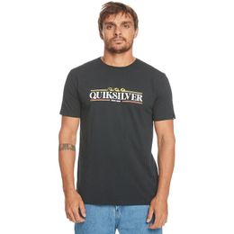 Quiksilver T-Shirt »Gradient Line« schwarz XXL XXL Stoff: Baumwoll-Jersey-Stoff [160 g/m2]