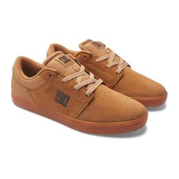 DC Shoes Skateschuh &raquo;Crisis 2 S&laquo; Brown/Tan 10 (43) 10 (43) SuperSuede -Obermaterial f&uuml;r extra Haltbarkeit...