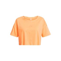 Roxy Trainingsshirt »Essential« Mock Orange XXL XXL Stoff: Umweltfreundlicher BaumwollStoff