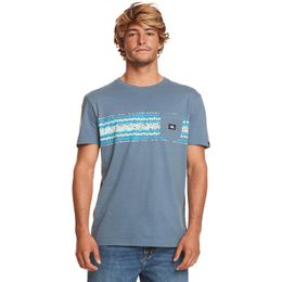 Quiksilver T-Shirt »Mesa Stripe« Bering Sea XL XL Stoff: Baumwoll-Jersey-Stoff [160 g/m2]