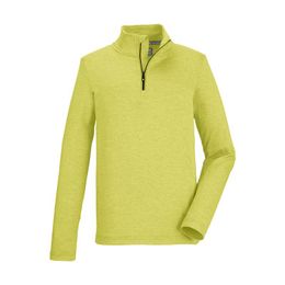 Killtec Langarmshirt &raquo;KSW 185 BYS LS SHRT&laquo; limette 176 176 Kids Funktionsshirt mit Stehkragen