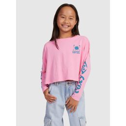 Roxy Langarmshirt »All You Never Say« Sachet Pink 16(165-172cm) 16(165-172cm) Umweltfreundliches Material: Mittelschwerer...