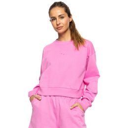 Roxy Sweatshirt &raquo;Essential Energy&laquo; Cyclamen S S Stoff: Umweltfreundlicher BaumwollStoff