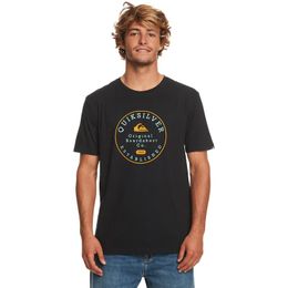 Quiksilver T-Shirt »Circle Trim« schwarz XXL XXL Stoff: Baumwoll-Jersey-Stoff [160 g/m2]