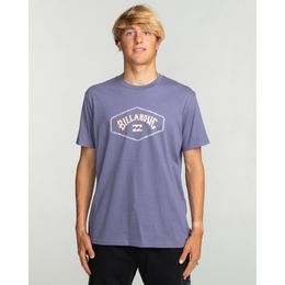 Billabong T-Shirt »Exit Arch« Dusty Grape M M Stoff: Baumwollstoff [160 g/m2]