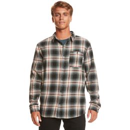 Quiksilver Langarmhemd »Deskford« Black Craibstone XL - US-Größen US-Größen XL Material: Twill-Flanellstoff aus Baumwolle