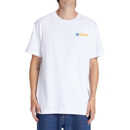 DC Shoes T-Shirt &raquo;Revolve&laquo; White L L Stoff: Jersey-Stoff aus Baumwolle [200 g/m2]