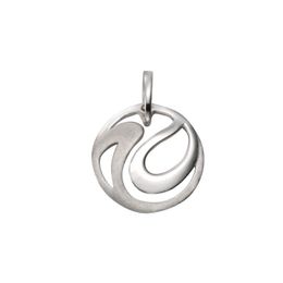 Vivance Kettenanhänger »925/- Sterling Silber rhodiniert« () weiß one-size Edler Anhänger aus 925/- Sterling Silber rhodiniert