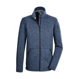 Killtec Strickjacke »KOW 7 MN FLX JCKT« dunkelblau L L Herren Powerstretchjacke mit Stehkragen