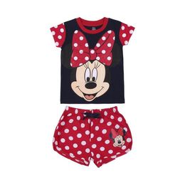 Disney Minnie Mouse Schlafanzug Minnie Mouse Mädchen Schlafanzug kurz Pyjama