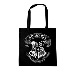 logoshirt Henkeltasche, mit schickem Hogwarts-Logo, schwarz|weiß