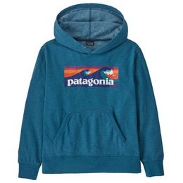 Patagonia - Kid's Lightweight Graphic Hoody Sweatshirt Gr XS blau