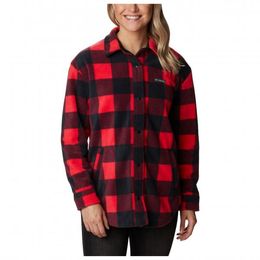 Columbia - Women's Benton Springs Shirt Jacket - Fleecejacke Gr XS rot