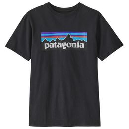 Patagonia - Boy's Regenerative Organic Certification Cotton P- - T-Shirt Gr XS schwarz