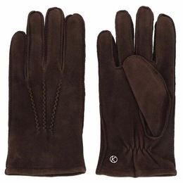 Kessler Viggo Handschuhe Leder warm dark brown