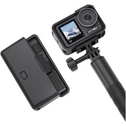 DJI OSMO ACTION 3 ADVENTURE COMBO Camcorder (4K Ultra HD, Bluetooth), schwarz