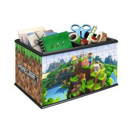 RAVENSBURGER VERLAG 3D-Puzzle AUFBEWAHRUNGSBOX MINECRAFT 216-teilig