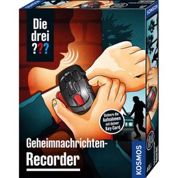 Kosmos Detektiv-Zubehör DIE DREI ??? GEHEIMNACHRICHTEN-RECORDER in schwarz