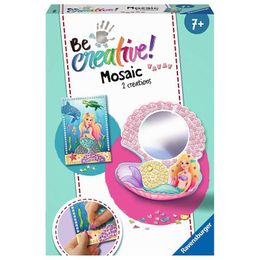 RAVENSBURGER VERLAG Bastel-Set BE CREATIVE!  MOSAIC MERMAID in bunt