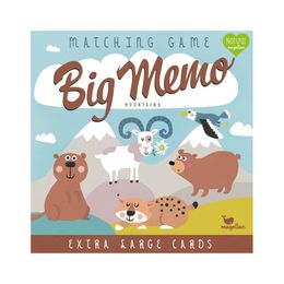 Memospiel BIG MEMO - MOUNTAINS 16-teilig